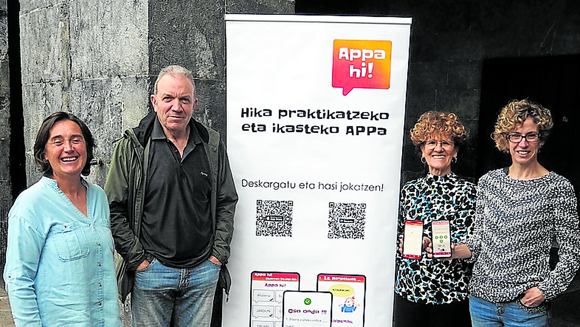 Azkoitia: Hika ikasteko eta praktikatzeko APPA HI! aplikazioa aurkeztu du Udalak | El Diario Vasco